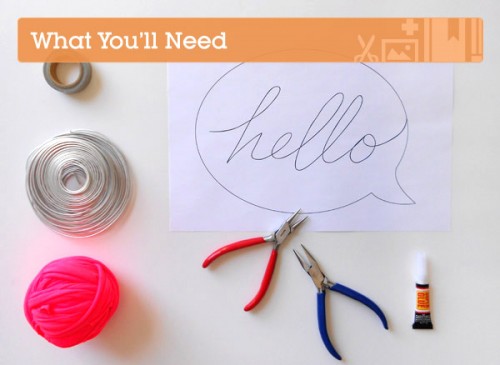 DIY: Palabras llamativas | Depto51 Blog